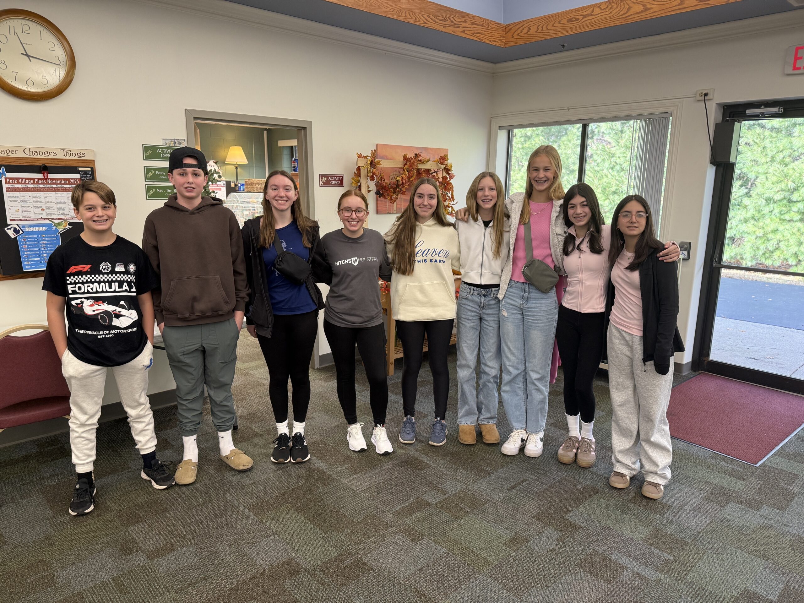 Eighth Grade Impact At Park Village Pines - Kalamazoo Christian School ...